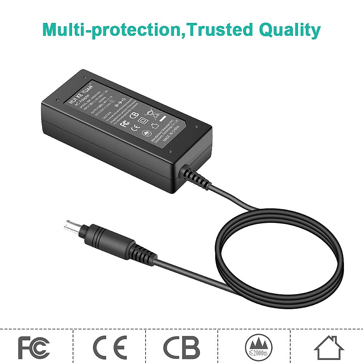 HKY 36V AC Adapter Compatible with Kodak ESP C310 C315 Kodak Office ESP-3 ESP-5 ESP-7 ESP-9 All-in-One Inkjet Printer Power Supply Cord Charger p/n: 1985613