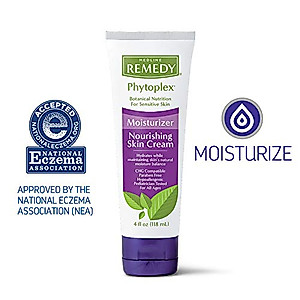 Medline Remedy Phytoplex Nourishing Unscented Skin Cream, Natural Moisture Balance, 4 Ounce, 12 Count