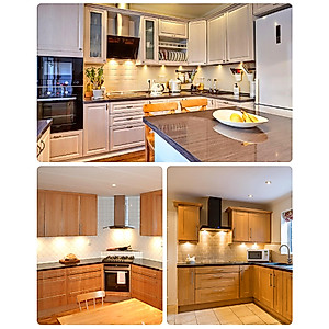 Flaspar G8 Halogen Light Bulbs, 20W G8 Bi-Pin Base Halogen Bulb, 120V Dimmable T4 JCD Type G8 Base for Microwave Hood Light Bulb, Warm White Under Cabinet Puck Lights Replacements, Xenon Bulb, 6 Pack