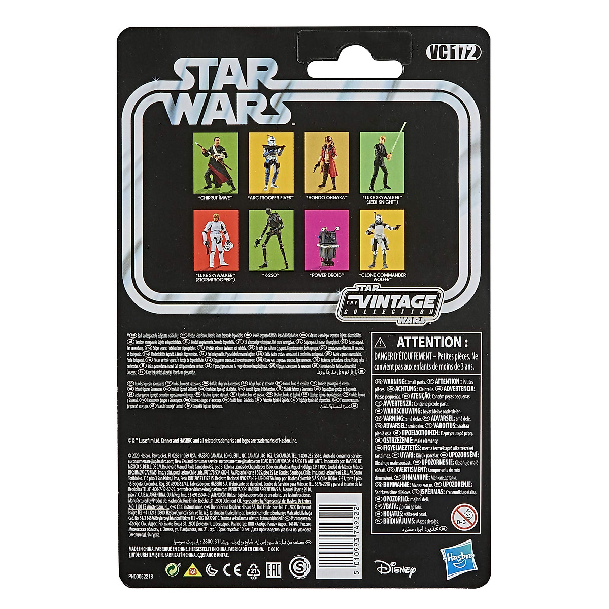 STAR WARS The Vintage Collection ARC Trooper Fives Toy, 3.75-Inch-Scale The Clone Wars Action Figure, Toys for Kids Ages 4 and Up