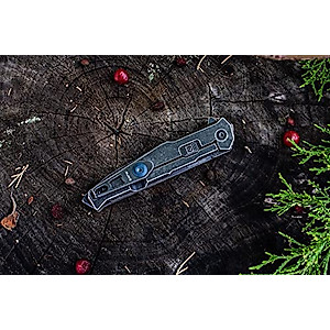 Ruike Folding Knive, Black, 420 Ss (P108-SB)