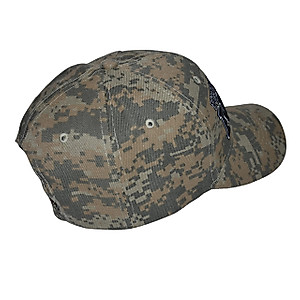 Icon Sports Group US Navy Hat Official Licensed Military Cap, Unisex Embroidered Camo Armed Forces Baseball Cap, One Size