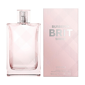 BURBERRY Brit Sheer Eau De Toilette For Her, 3.3 Fl Oz
