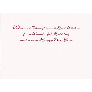 Masterpiece Warmest Wishes 18-Count Christmas Cards, Beach Wreath