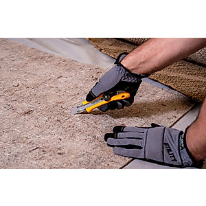 OLFA 18mm Heavy-Duty Utility Knife (BN-L) - Multi-Purpose Custom Cutting Depth Precision Knife w/Ergonomic Grip Handle & Snap-Off Blade, Replacement Blades: Any OLFA 18mm Blade