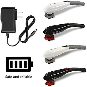 8.5V AC/DC Power Supply Adapter Charger Compatible with for Pure-Wave by PADO CM-05 Series Cordless Percussion Dual Motor Therapy Massager