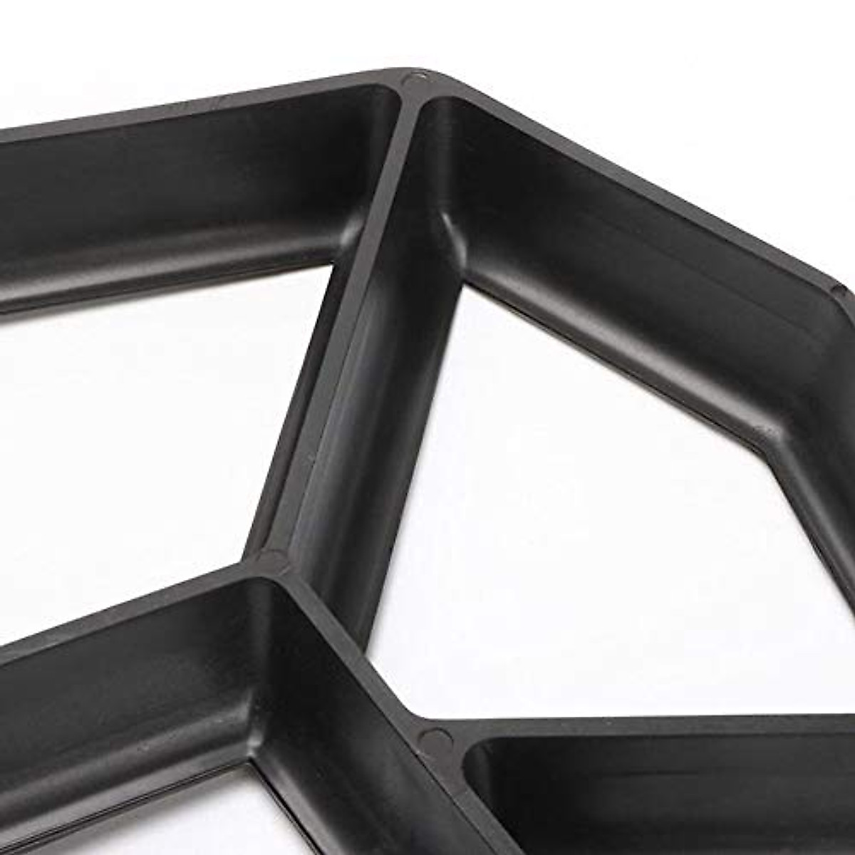 VanSmaGo Walk Maker, Pathmate Stone Moldings Paving Pavement Concrete Molds Stepping Stone Paver Walk Way Mold for Patio, Lawn & Garden(Big Size:16.9 x 16.9 x 1.6 inch)