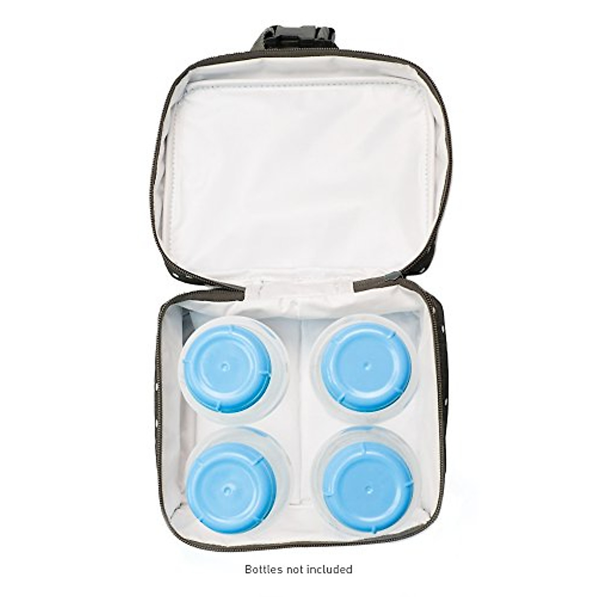 PackIt Freezable Baby Bottle Cooler for Breastmilk and Formula, Polka Dots