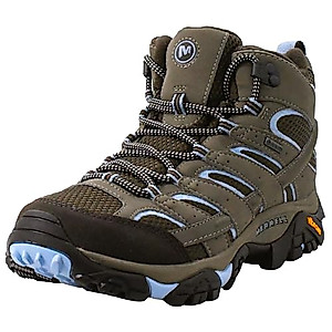 Merrell Women's Moab 2 MID Gore-TEX Hiking Boot, Brindle, 5