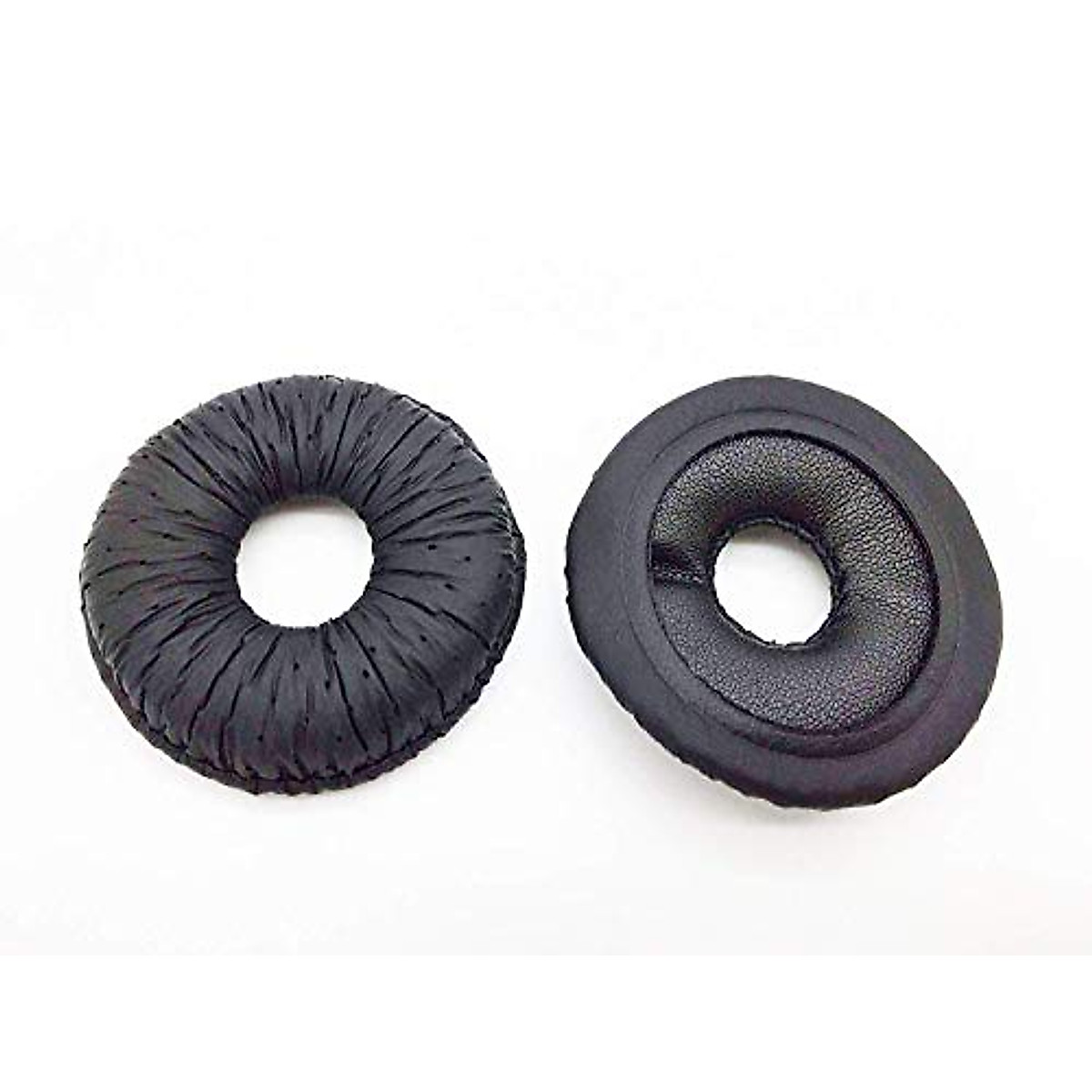 60425-01 Leatherette Ear Pads by AvimaBasics | Premium Earpads Cushion Compatible with Plantronics Supra Plus 19025-01 H91N H101N HW111N HW121N Blackwire C610 C610-M C620 C620-M Headsets