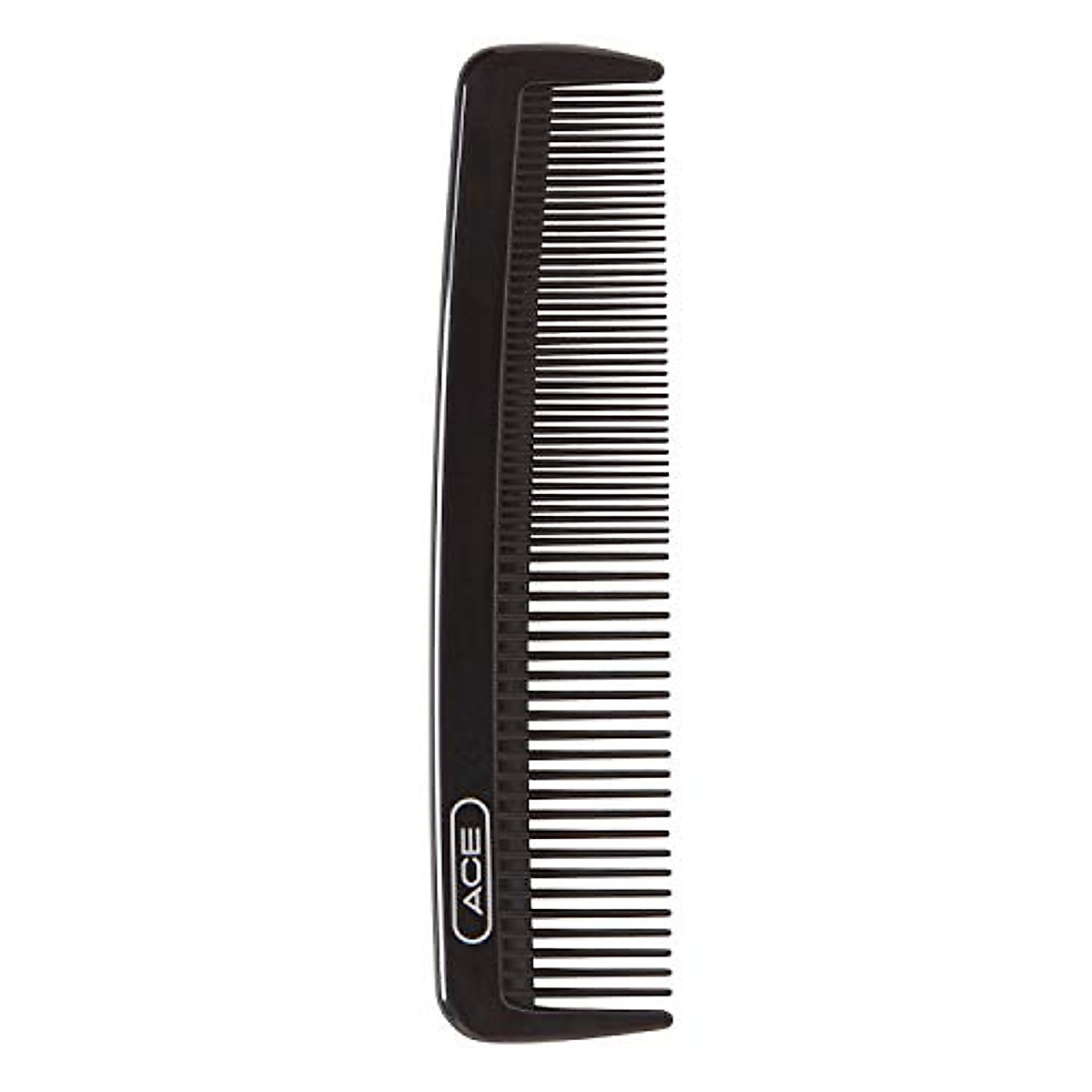 GOODY Ace Hair Dressing Comb - 7.5 Inch, Black - Great for All Hair Types - Fine Comb Teeth for Thin to Medium Hair