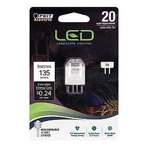 Feit Electric LVG4/LED 20-Watt Equivalent G4 Base Capsule Specialty LED