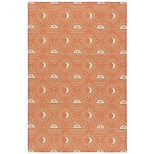 Danica Studio Soleil Cotton Linen Blend Kitchen Towel 18 x 28 inches, Set of 2