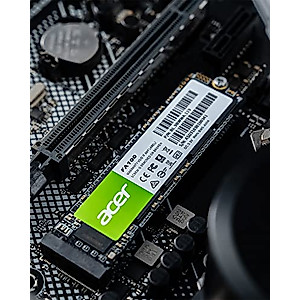 acer FA100 2TB SSD - M.2 2280 PCIe Gen3 x 4 NVMe Interface, 8 Gb/s, 3D NAND Internal Solid State Hard Drive Up to 3150 MB/s - BL.9BWWA.121