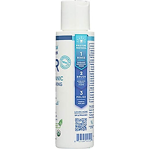 Via Nature Essential Oxygen Brushing Rinse, Organic Peppermint, 3 Ounce