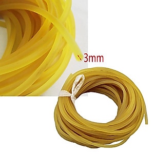 UP100 10 Meters Diameter 2mm/2.2mm/2.5mm/3mm/3.5mm Plain Traditional Solid Elastic Rubber Rope Tied Fishing Line