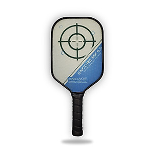 Engage Pickleball Encore MX 6.0 Pickleball Paddle - Pickleball Paddles with Thick Polymer Core - USAPA Approved Pickleball Paddles Pickleball Rackets for Adults - Standard (Blue)