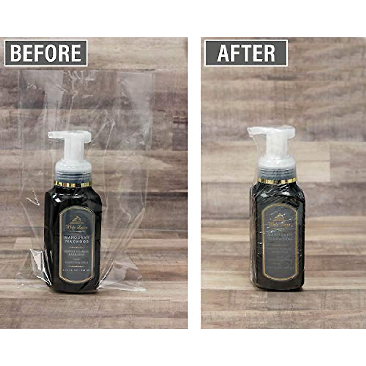 14x20 inch Odorless, Clear, 100 Guage, PVC Heat Shrink Wrap Bags for Gifts, Packagaing, Homemade DIY Projects, Bath Bombs, Soaps, and Other Merchandise (100 Pack) | MagicWater Supply