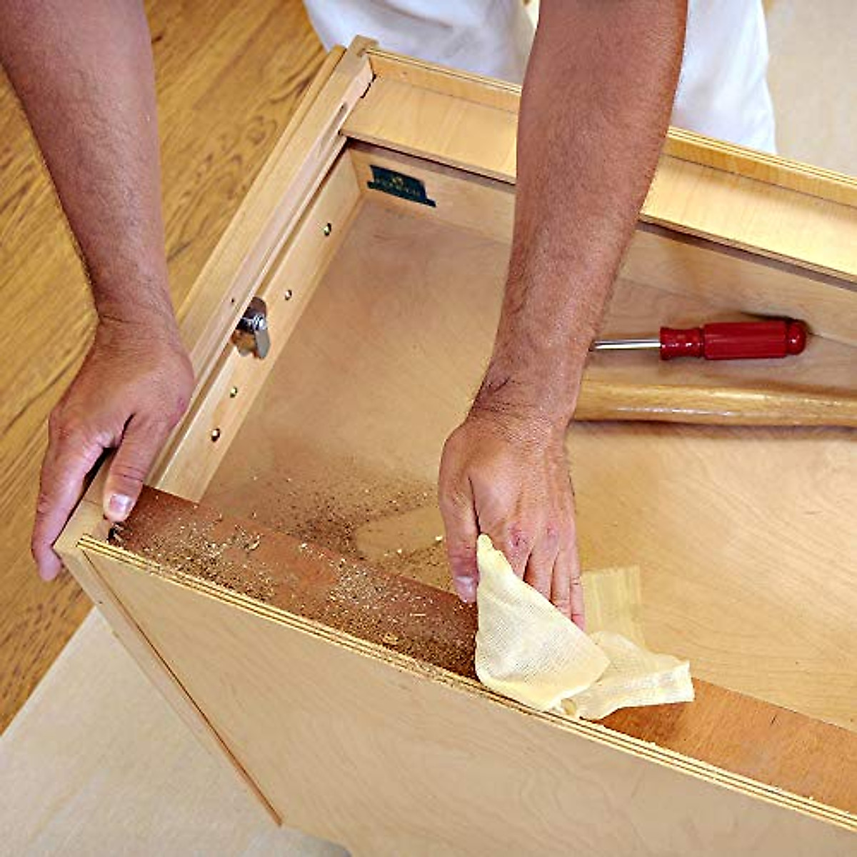 Trimaco 10506 SuperTuff Tack Cloth, 18 x 36-inch, 6 Count, Pack of 6, tan