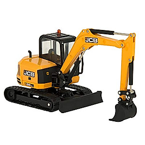 Britains JCB Farm Tomy Toys - Midi Excavator - 1:32 JCB 86C -1 Digger - Collectable Tractor Toy - 1:32 Scale Farm Toys - Suitable for Collectors and Kids - 3 Year Plus