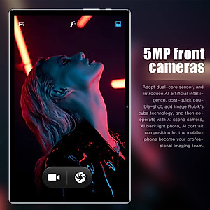 Tablet 10.1 Inch Android 11 Tablets, 4GB RAM 128GB ROM Octa Core Tablets with Dual Cameras, 128GB Expandable, Dual Card Slot Dual WIFI, Large Capacity Battery, 5MP Front and 8MP Rear Cameras(Green)