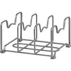 SimpleHouseware Kitchen Houseware Organizer Pantry Rack, Silver