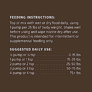 Amazon Brand - Wonder Bound Wild Alaskan Salmon Oil for Dog, Cat, 8 Fl Oz