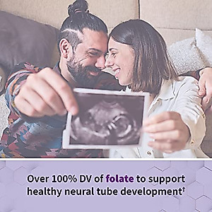 Garden of Life Prenatal Multivitamin for Women with Iron, Folate & Vitamin C and D3 for Neural Development & Probiotics for Immune Support – Vitamin Code – Non-GMO, Gluten-Free, Kosher, 30 Day Supply