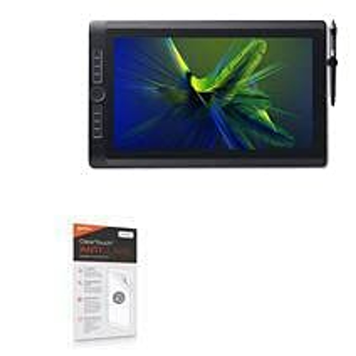 BoxWave Screen Protector Compatible with Wacom MobileStudio Pro (16) - ClearTouch Anti-Glare (2-Pack), Anti-Fingerprint Matte Film Skin