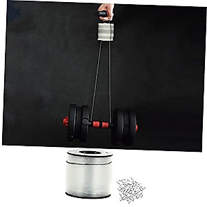 BESPORTBLE 3 Sets Nylon Fishing line Aluminum Parts Nylon Fishing Leaders Nylon Fishing Bait line Fishing Wire Tube Nylon Fishing Rope Wear-Resistant Fishing Rope 200M Fishing Line Nylon Rope