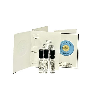 Tory Burch Electric Sky Eau De Parfume Sample Spray Women Perfume 1.5 ml / 0.05 oz (set of 3)