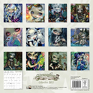 Strangeling - Jasmine Becket-Griffith Wall Calendar 2021 (Art Calendar)