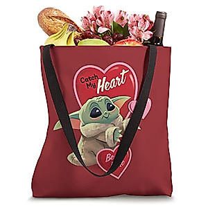 Star Wars The Mandalorian Grogu Be Mine Valentine Tote Bag
