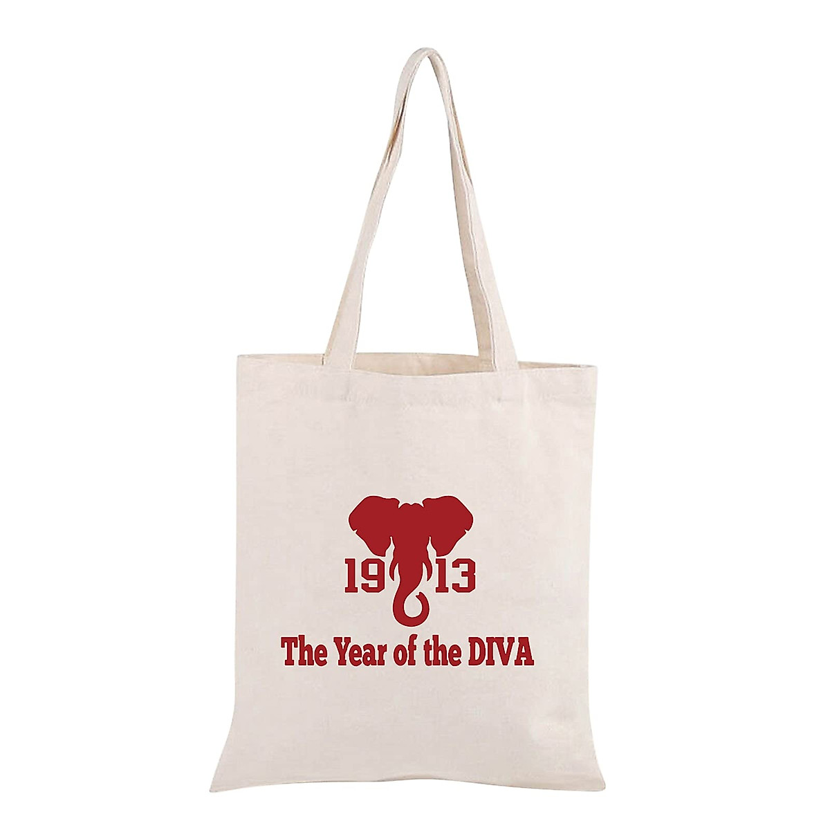 Sorority Tote Bag 1913 The Year of the Diva Tote Bag Gift Greek Sorority Sister Gift (Year of the Diva Tote B)