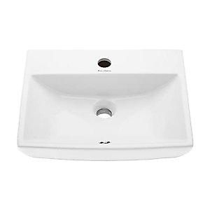 Swiss Madison Well Made Forever SM-WS317 Voltaire Wall Hung Sink, Glossy White