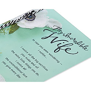 American Greetings Birthday Card for Wife (My Incredible Wife)