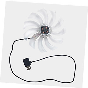 Abaodam 14 Laptop Cooling Mat Radiator Silent Fan Laptop Cooling Fan Coolers Gaming Laptop Cooler Desk Notebook Cooler Cross- Cooling Fan Computer Desktop Cooling Portable Cooling pad n19