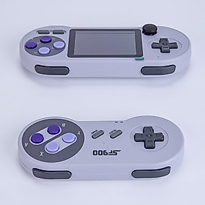3-inch Data Frog SF2000 HD Arcade Game Console, Handheld Game Console for Kids Adults, with 1500mAh Battery 6000 Classic Games Supports Multiple emulators (Dual-Player Mode)