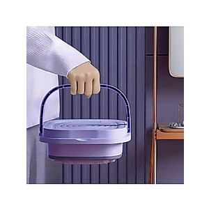 Portable Folding Washing Machine Household Small Fully Automatic Laundry Pantyhose All-in-One Machine