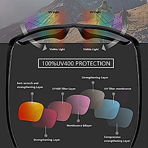 Alphax Rose Gold Polarized Replacement Lenses Compatible with Bose Soprano
