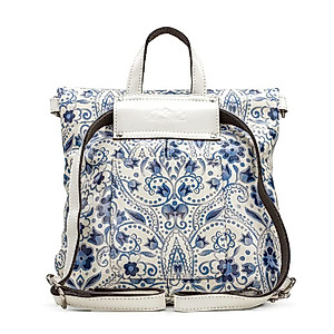 Patricia Nash | Luzille Leather Backpack for Women | Convertible Backpack Tote | Women's Purse Backpack, Italian Folklore