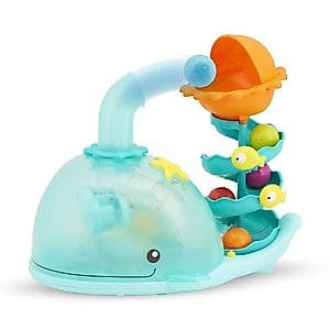 B. toys- B. play- Musical Whale Ball Popper with Lights – Developmental Sensory and Fine Motor Development- Baby Toy with 5 Balls- Babies, Toddlers- Poppity Whale- 9 months +