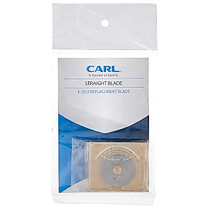 Carl K-28/2 Replacement Straight Blade for The DC-210/220/238/2501, Gray