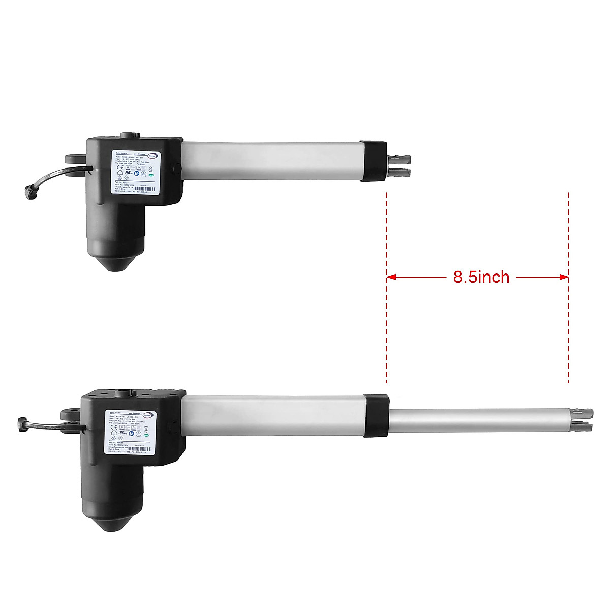 Frassie Power Recliner Lift Chair Motor Limoss 450079 Actuator Model MD120-01-L1-389-210 Replacement