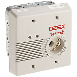 Detex EAX2500F Flush Mounted AC/DC Powered Door Alarm