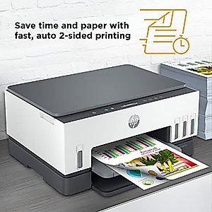 HP Smart -Tank 6001 Wireless All-in-One Cartridge-free Ink Printer, up to 2 years of ink included, mobile print, scan, copy (2H0B9A)