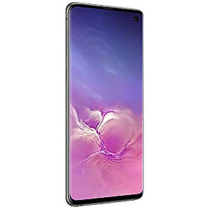 Samsung Galaxy S10 Factory Unlocked Android Cell Phone | US Version | 128GB of Storage | Fingerprint ID and Facial Recognition | Long-Lasting Battery | Prism Black (SM-G973U1ZKAX)