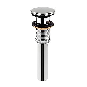 LightInTheBox Vessel Sink Drain Stoper with Overflow Chrome Finish Clic-clac Pop up Drain Catcher (Sink Drain) (Sink Drain)