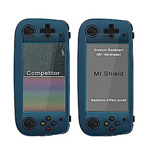 Mr.Shield [3-Pack] Screen Protector for ANBERNIC RG503 Handheld Game Console [Tempered Glass] [Japan Glass with 9H Hardness] Screen Protector with Lifetime Replacement