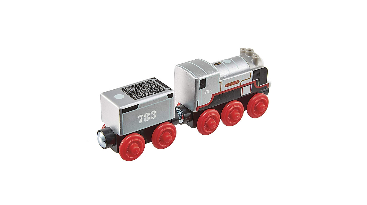 Thomas & Friends Wood Merlin the Invisible Toy Train - Play & Imagination